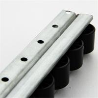 China Black JY 2046F Metal Roller Track PP Wheel Aluminium Roller Track for sale