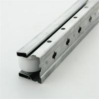 China SGCC PP Wheel Metal Roller Track JY 2046G Galvanized Steel Roller Track for sale