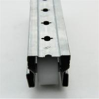 China SGCC PP Wheel Metal Roller Track JY 2046G Galvanized Steel Roller Track for sale