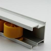 China Yellow JY 2045A PP Plastic Roller Track 6063 Aluminum Material for sale