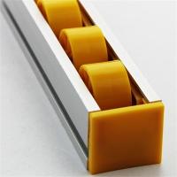 China Width 39mm JY 2045C Aluminum Roller Track PP Roller Rail Track for sale