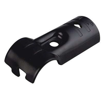 China Black JY-1 Metal Pipe T Connector 27.8mm Dia PC Metal Joint Series for sale