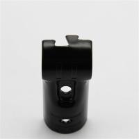 China Black JY-1 Metal Pipe T Connector 27.8mm Dia PC Metal Joint Series for sale