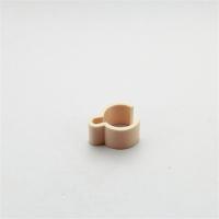 China Beige Plastic Tube Connectors JY A013 ABS Plastic C Clamp For Pipe for sale
