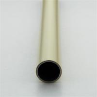 China 1.2mm Thick PE Coated Steel Pipes JY-4000XY-P Plastic Coated Steel Tube Ivory for sale