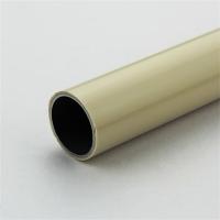 China 1.2mm Thick PE Coated Steel Pipes JY-4000XY-P Plastic Coated Steel Tube Ivory for sale