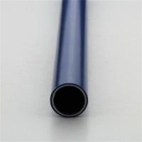 China 27.8mm Dia PE Coated Steel Pipes JY-4000SL-P Polyethylene Coated Pipe Dark Blue for sale