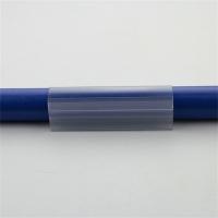 China Transparent PVC ES2082 Plastic Rail For OD 28mm Coated Pipe for sale