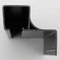 China JY-2080 U Shaped Plastic Trim PVC U Channel Plastic Edge Trim 4m for sale