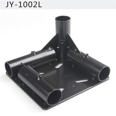 China Pipe Rack SPCC JY-1002L Black Metal Base 28mm Diameter for sale