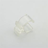 China JY-120 28mm PP Plastic Pipe Clamp Fittings For Label Holder for sale