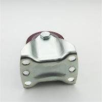 China Plate Swivel PVC Threaded Caster Wheels 90KG M12 Castor Wheels for sale