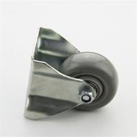China 12mm PVC Storage Rack Caster Wheels 130KG Non Marking Castors for sale