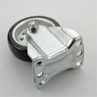 China Conductive Iron Core Rubber Swivel Caster 120KG Anti Static Caster Wheels for sale
