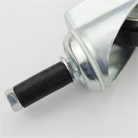 China Plug In ESD Caster Wheels 100KG 4 Inch Threaded Stem Casters for sale