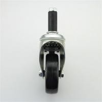 China Stem Swivel 5'' ESD Anti Static Caster Wheels 120KG With Front Iron Brake for sale