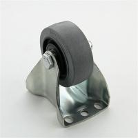 China TPR 125KG Thermoplastic Rubber Wheels ESD Rubber Casters For Kitchen Chairs for sale