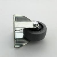 China TPR 125KG Thermoplastic Rubber Wheels ESD Rubber Casters For Kitchen Chairs for sale