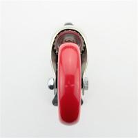China 3 Inch JY PU Caster Wheels With Brake Heavy Duty Braked Castors for sale