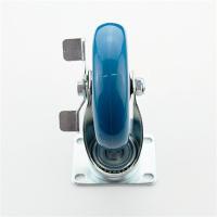 China JY PU Caster Wheels Heavy Duty Swivel 3 Inch Polyurethane Casters for sale