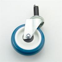 China 5 Inch Caster Wheels With Brake JY Scaffolding Plug In Caster for sale