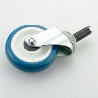 China 5 Inch Caster Wheels With Brake JY Scaffolding Plug In Caster for sale