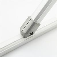 China JY-L3 M6*22 Aluminium Pipe Connectors 45 Degree Sandblasting for sale
