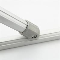 China JY-L3 M6*22 Aluminium Pipe Connectors 45 Degree Sandblasting for sale