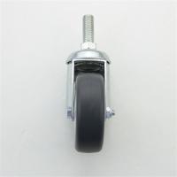 China 11 Aperture TPR Home Caster Wheels Medical Swivel Trolley Wheels for sale