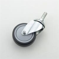 China 11 Aperture TPR Home Caster Wheels Medical Swivel Trolley Wheels for sale