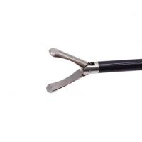 China Manual 5mm Steel Laparoscopic Ureteral Grasping Forceps for Ureteral Tissue Retrieval for sale