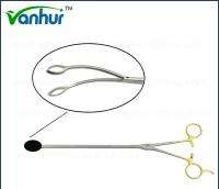 China Reusable Thoracoscopy Instruments Tissue Forceps Oval Type Acceptable for OEM Demands for sale