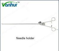 China Reusable O-Type Handle Surgical Laparoscopic Needle Holder with Customization Options for sale