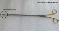 China ISO13485 Certified Thoracoscopy And Thoracotomy Instruments With Dissecting Scissors for sale