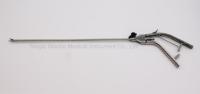 China Steel Rachet Gun Type Handle Laparoscopic Needle Holder for Surgical Equipment Sale for sale