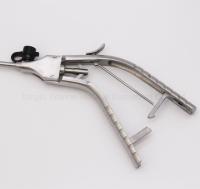 China Steel Rachet Gun Type Handle Laparoscopic Needle Holder for Surgical Equipment Sale for sale