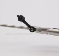 China Steel Rachet Gun Type Handle Laparoscopic Needle Holder for Surgical Equipment Sale for sale