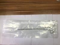 China Acceptable OEM Laparoscopic Thoracomoty Instruments Laparoscopic Forceps Curved Scissor  For Surgery for sale