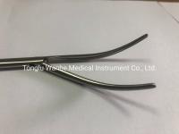 China Group Adult Thoracoscopy Instruments Forceps For Dissecting Curved Thoracotomy Procedures for sale