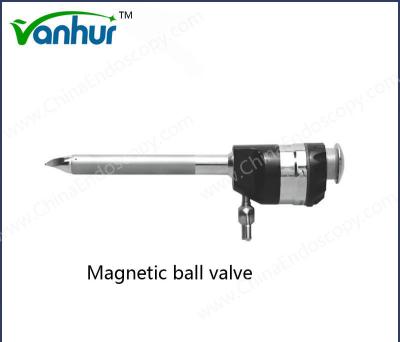China Vanhe Abdominal Steel Laparoscopic Trocar with ODM Acceptable and Ball Valve for sale