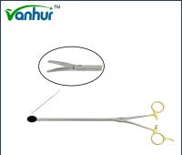 China Adult Group Thoracoscopy Instruments With Customized Request Small Laparoscopic Forceps Curved Scissor for sale