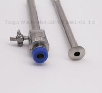 China FDA Steel Laparoscopic Surgical Instruments With Reusable Magnetic Flap Valve  Laparoscopic Trocar for sale