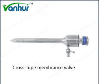 China 10.5mm Steel Laparoscopic Trocar Cross-Type Membrane For Precise Surgical Procedures for sale