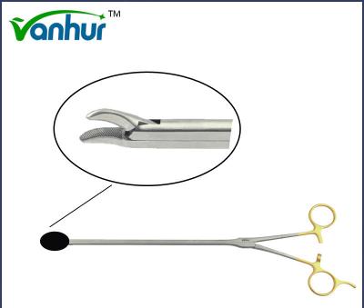 China Adult Thoracotomy Instruments Thoracoscopy Instruments Curved Needle Holder Forceps for sale