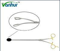 China Thoracotomy Instruments for Reusable Thoracoscopy 5*330mm Masher Grasper Forceps for sale
