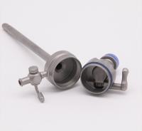 China Adult Group Surgical Instruments Steel Laparoscopy Trocar with Reusable Trumpet Valve for sale