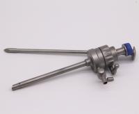 China Adult Group Surgical Instruments Steel Laparoscopy Trocar with Reusable Trumpet Valve for sale