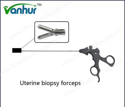 China 250mm Laparoscopic Uterine Biopsy Forceps For Surgical Instruments OEM Acceptable for sale