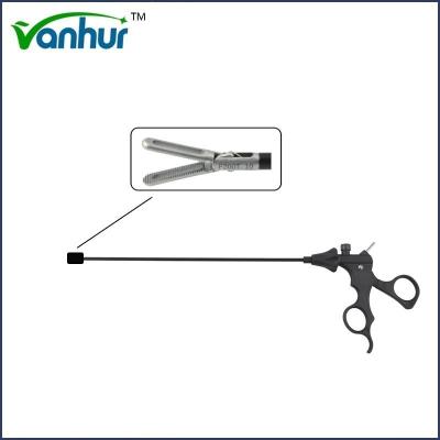 China Reusable 5mm Laparoscopic Atraumatic Fenestrated Grasping Forceps with OEM Acceptance for sale