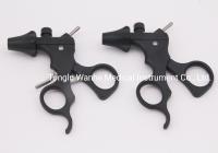 China Customization Reusable 5mm Distal 2 3 Teeth Grasping Forceps with Horizontal Serration for sale